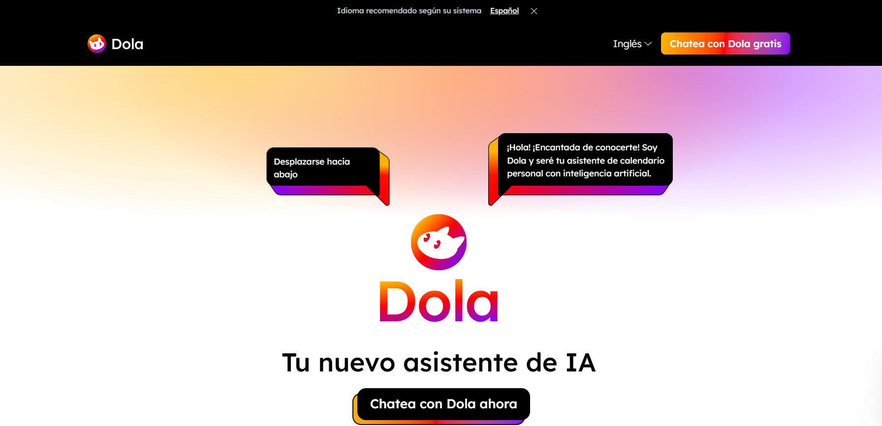 Dola AI - Tu Asistente de Calendario Inteligente